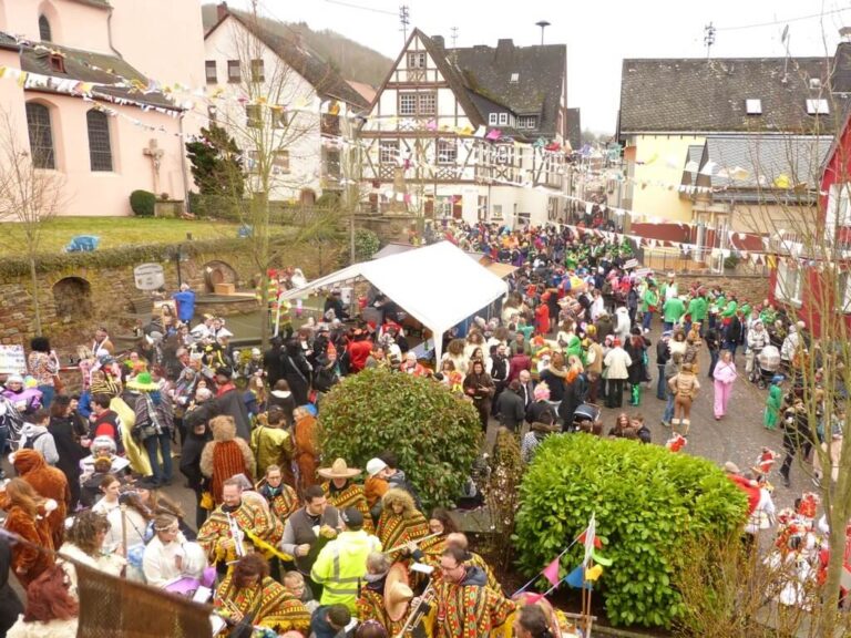 Närrischer Karnevalsumzüge 2025 in der Verbandsgemeinde Rhein-Nahe ...